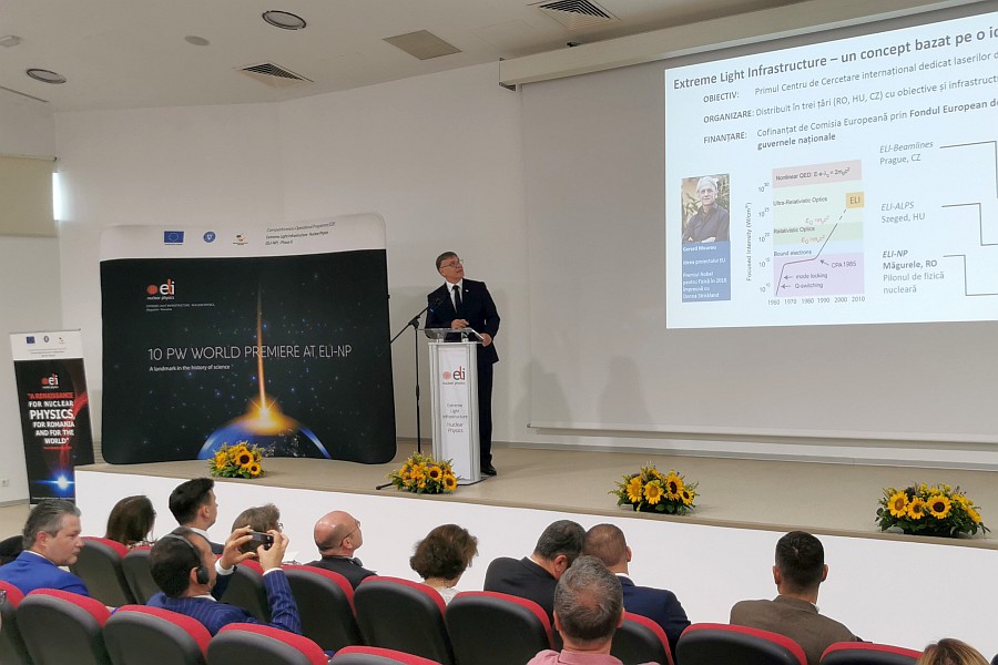 Extreme Light Infrastructure - Nuclear Physics (ELI-NP)